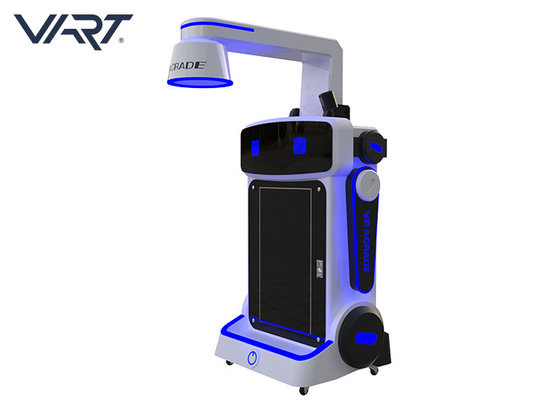 Single Player VR Arcade Machines 9D VR Simulator Shooting Game With Touch Screen