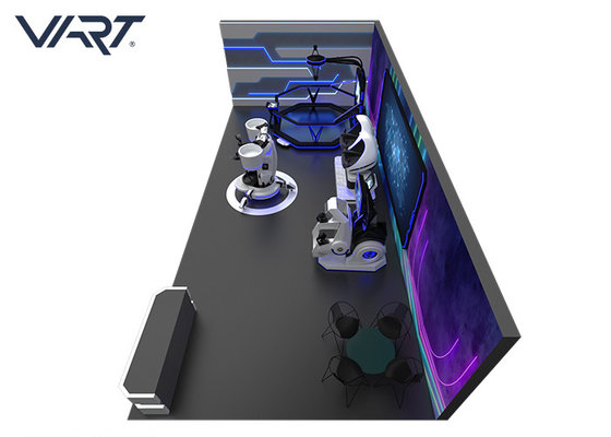 Multiplayer Virtual Reality Game Machine / Theme Park 9D VR Machine