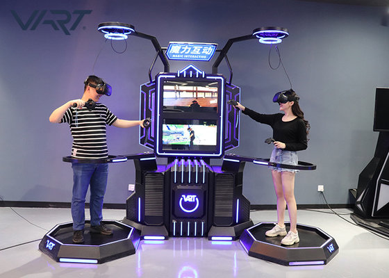 Coin Operated Digital Entertainment VR Standing Platform For Game Center