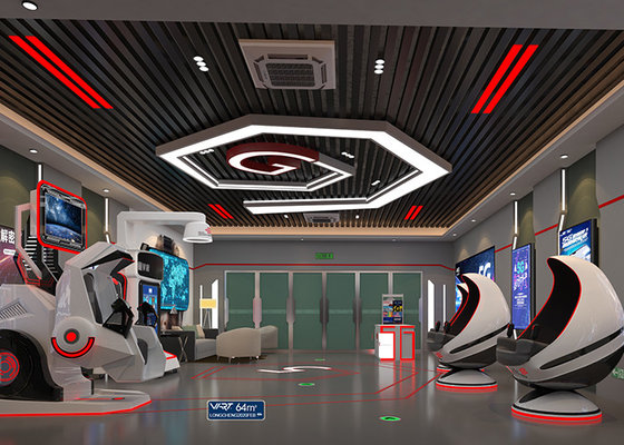 OEM VR Amusement Park Virtual Reality Simulation Rides Coin / Card Payment System