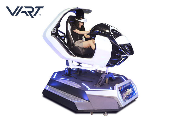 4KW VR Racing Simulator With Gaming Chair Electric Cylinder Speed