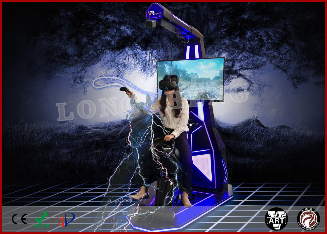 VR Horse Riding with HTC Vive Glasses Interactive Game Experience VR Entertainment Machine