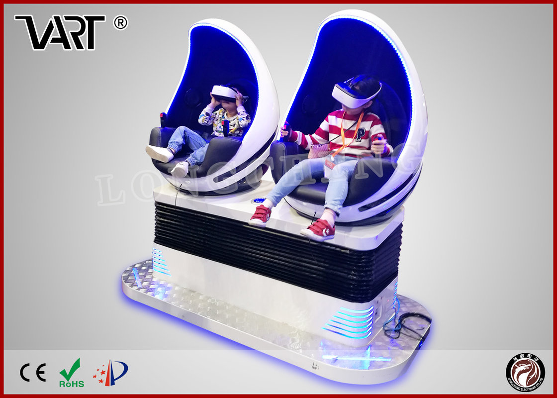 Amazing VR 2 Seat 9D VR Cinema With Motion Chair for Shopping Mall