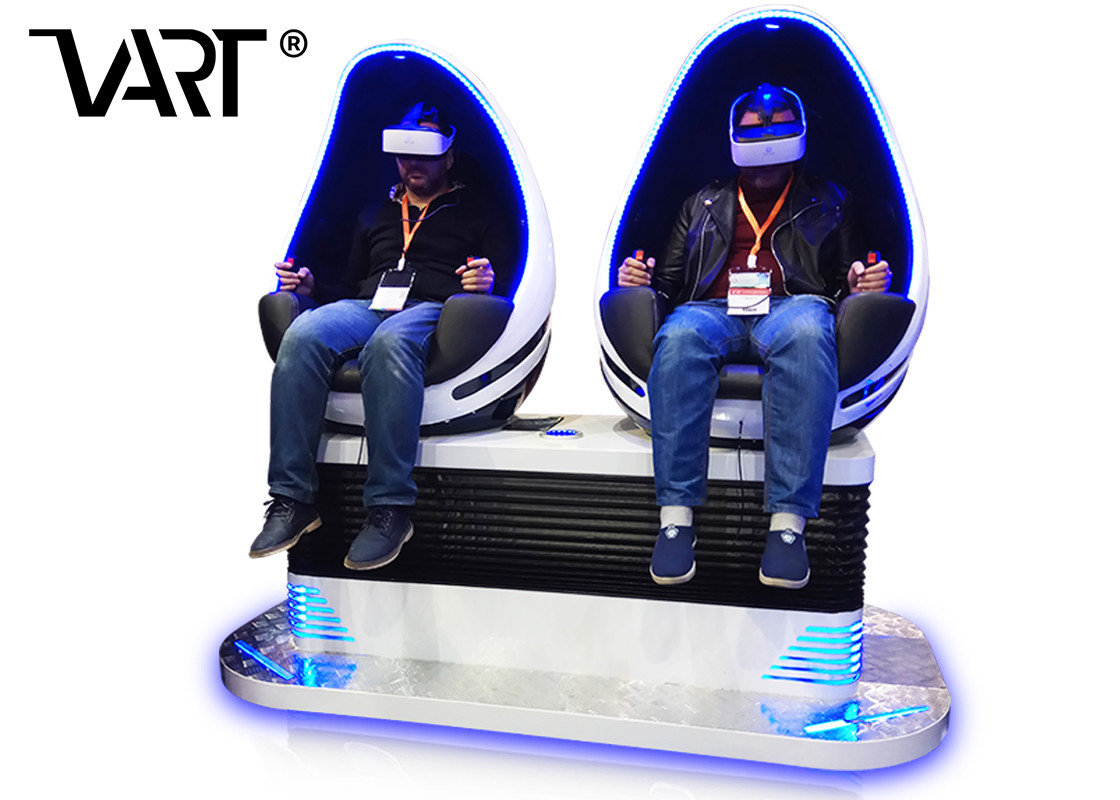 2 Players VR Egg Chair 9D VR Cinema for Shopping Mall Amusement Game Machine