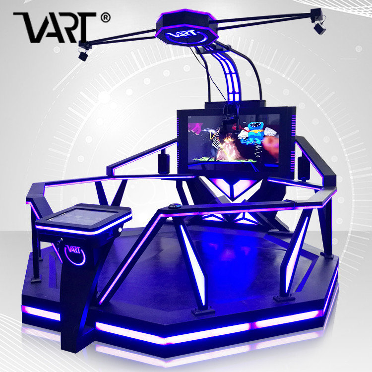 1 Player Large Space Interactive 9D Virtual Reality Games with HTC VIVE VR Glasses