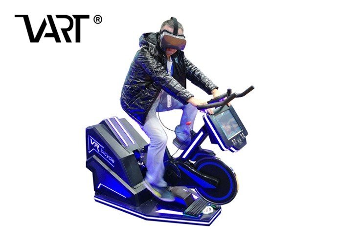 Virtual Reality Theme Park VR Bike Simulator Immersive Game for Exercise