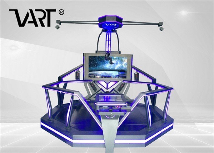 Interactive Free Movement 9D VR Walker , Large Space HTC Vive Platform VR Reality Simulator