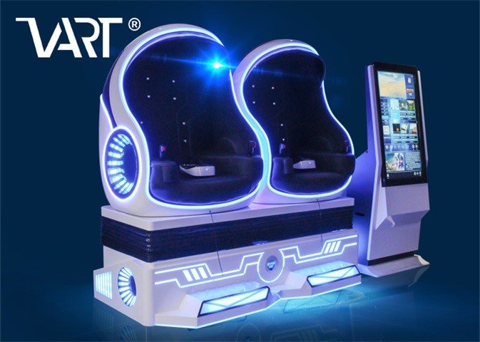 Amusement 9d Glasses 9D VR Cinema / 9d Virtual Reality Experience for 2 Players