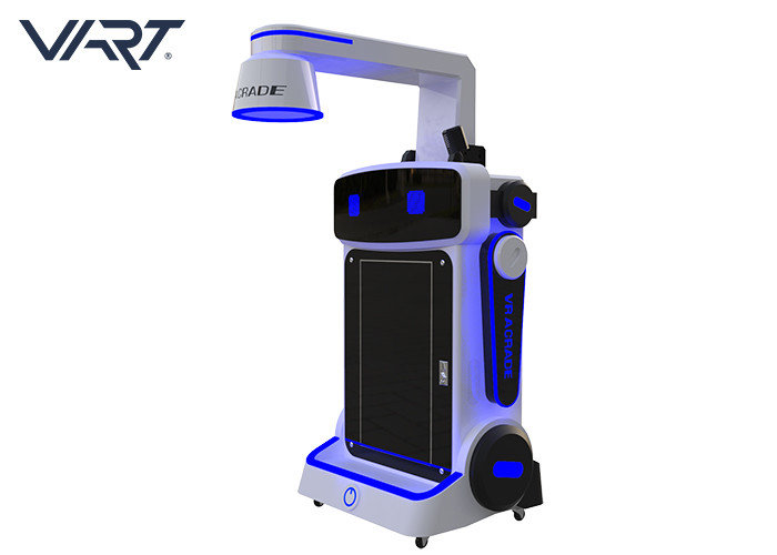 Single Player VR Arcade Machines 9D VR Simulator Shooting Game With Touch Screen