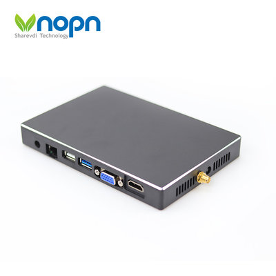 Vnopn K800 Intel Z8350 Quad Core Processer Mini Personal Computer 1.84GHz CPU Frequency Aluminum Shell Fanless Style