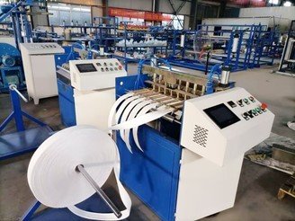 Automatic FIBC Belt Jumbo Bag Loop Cut To Length Machine