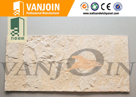 Flexible Lightweight Clay Wall Tiles Cladding 1.5-6.0mm Thickness Acid Corrosion