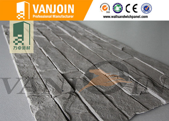 Exterior Wall Flexible Ceramic Tile Long Uselife / Soft Brick Wall Panels