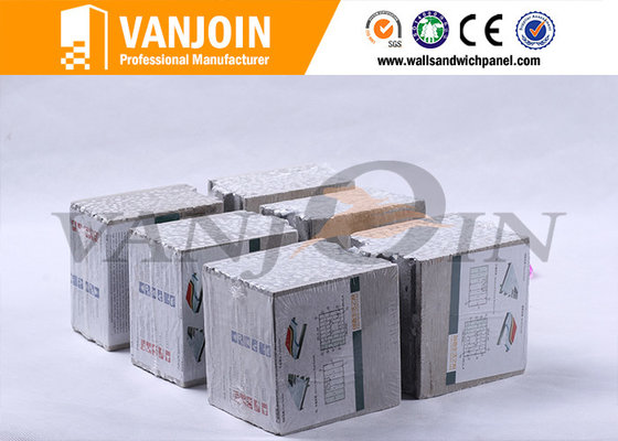 Non Metal Fire Rated EPS Cement Sandwich Panel With No Asbestos Class 8 Anti Earthquake