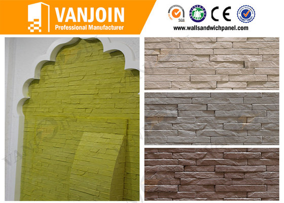 Artificial Stone Insulated Building Panels , Concrete Wall Panels Durability