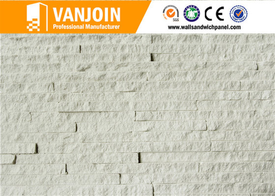 Breathability Durability Black Wall Tiles / Exterior Wall Decorative Clay Split Brick Tile