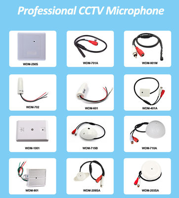 Square High Fidelity Low Noise Pickup Specialize for CCTV Surveillance