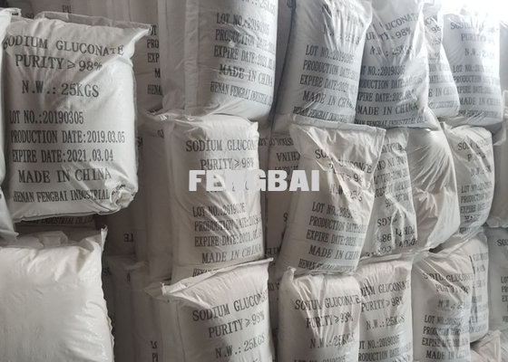 Tech Grade Gluconic Acid Sodium Salt For Concrete CAS 527 07 1 99% Min Purity