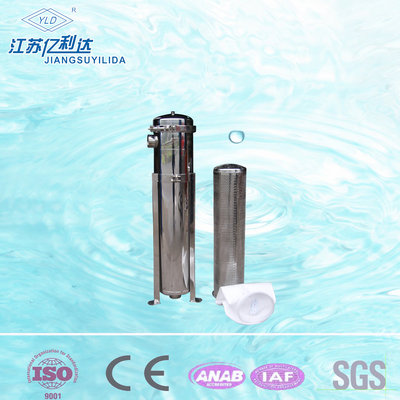 Food Grade Single Bag Filter For Water Treatment And Water Purification