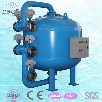 Electronic Power Industry Automatic Sand Filter Tank With Carbon Steel Material