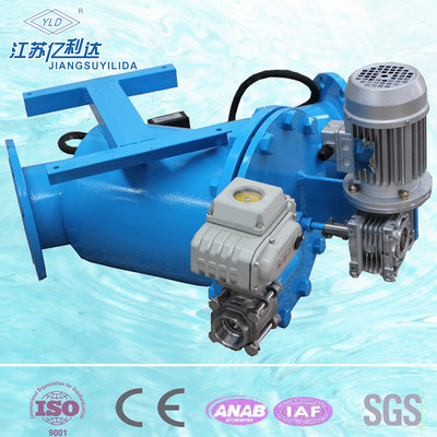 SS316 Mesh Screen Automatic Brush Type Water Filter For Power Generation System