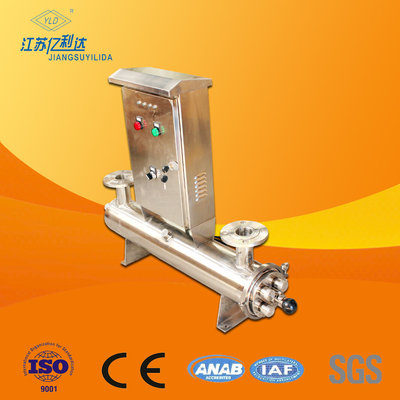 Hand Rock Cleaning UV water Sterilizer SS304 Closed Chamber Drinking Water Disinfection