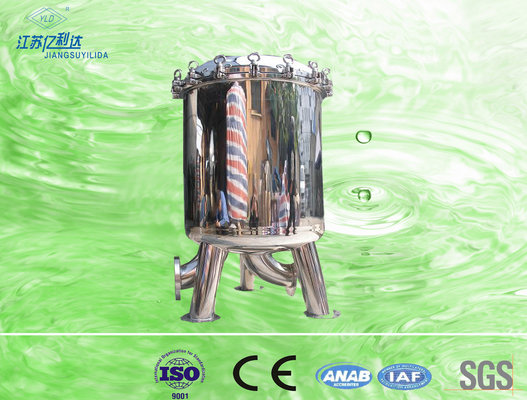 Duplex Cartridge Pulse Jet Bag Filter Housing Water Treatment Systems For Home