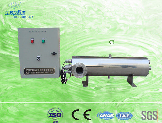 Sewage Water Manual Control Stainless Steel Sterilizer 10000 Liter Per Hour