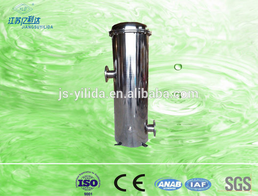 Industrial Stainless Steel Shell PP Precision Cartridge Filter Water Treatment Systems