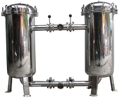 Washable Bag Filter Drinking Water Purifying Bag Filter With Basket Strainer Housing