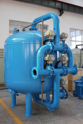 Carbon Steel Material Quartz Sand Filter Tank For Aquaculture Fish Farming