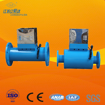 1.5 Inch Size Electromagnetic Water Descaler Unit Carbon Steel Housing
