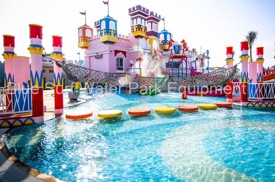 Cambodia 15,000 M2 Family  Fiberglass Water Slide Water Palyground Water Park Slide