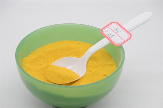 White or Yellow Colored PAC 30 % 28% for Water Treatment Flocculant