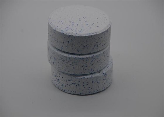 Multi Function TCCA 90 Tablets Blue Color Pool Algaecide Substitute