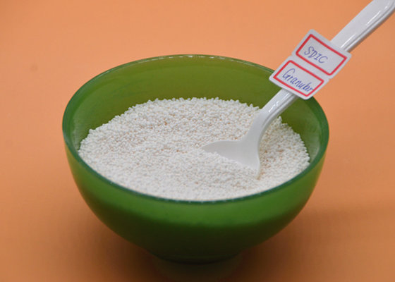 Cloro eficaz granular verificado ISO9001 el 60% de SDIC para el tratamiento de aguas