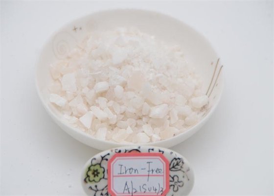 Alum Water Treatment Chemical / Aluminium Sulphate Granular Chemicals