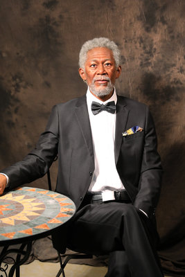 Custom Made Hollywood Actor Life Size Celebrity Wax Figure Of Morgan Freeman