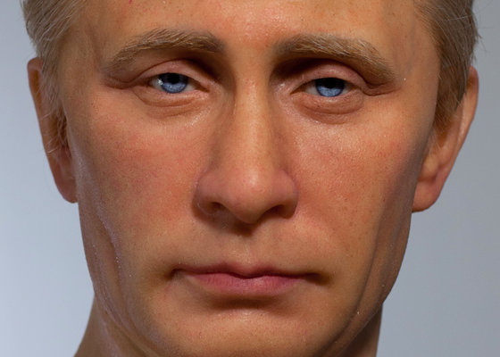Figura di cera politica della celebrità delle statue famose a grandezza naturale della cera di Putin
