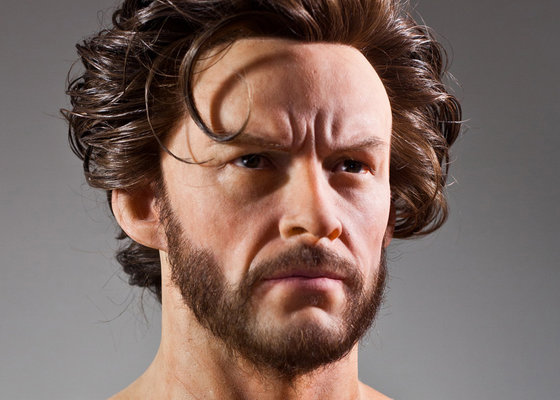 Figure di cera simulate delle celebrità della decorazione della figura di Hugh Jackman Acyion