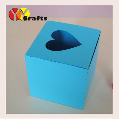 Heart Wedding Gift Boxes cake box simiple big free logo paper