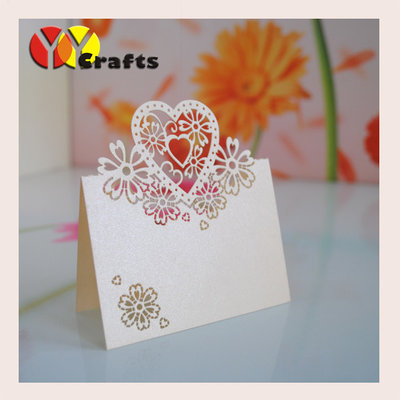Unique Wedding Place Card Holders laser cut decoration ,Place Seating Cards