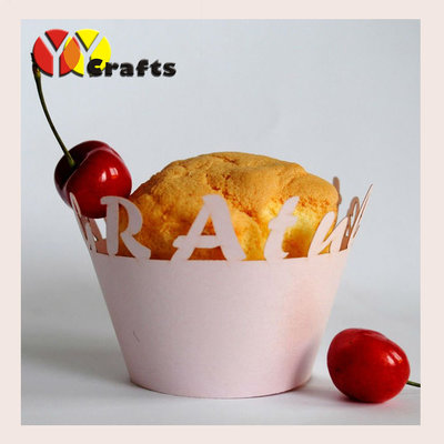 Laser Cut Cupcake Wrappers Laser Cut White Flower Vine Cupcake Wrappers cupcake wedding paper Wedding Birthday Tea Party