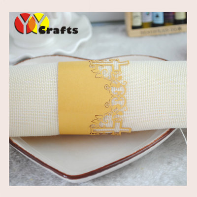 Eco-friendly paper Cross napkins Christian wedding party favors