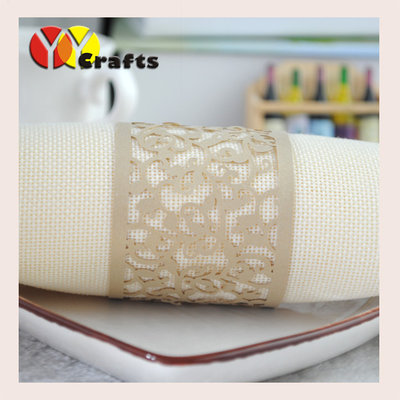 Flower branch Wedding Napkin Rings various color 18X5 cm table accessories
