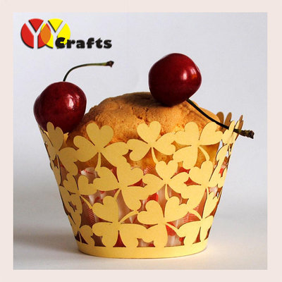 Laser Cut Cupcake Wrappers Laser cutting wedding paper Cupcake Cups Wrappers for Cake Decorative