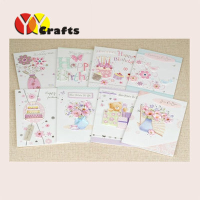 Ecofriendly Handmade Paper Greeting Card For Birthday Various Designs
