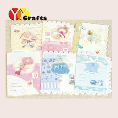Elegant for baby shower invitation card white color paper with printing