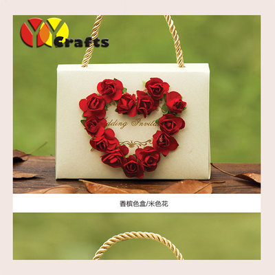 Colorful portable Candy Bags For Weddings , paper chocolate packaging bags