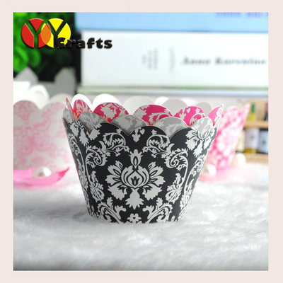 Oem Colorful Cupcake Wrappers Party Decoration Dot Greaseproof